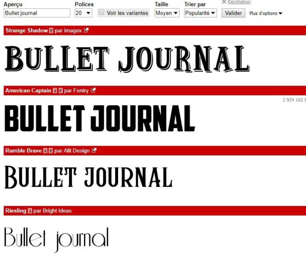 La magie du lettering dans un bullet journal - Ma Cohérence