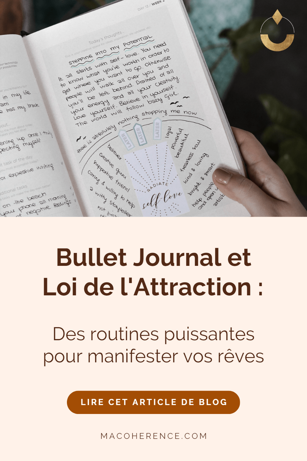 Activer la Loi de l’Attraction grâce au Bullet Journal - Ma Cohérence