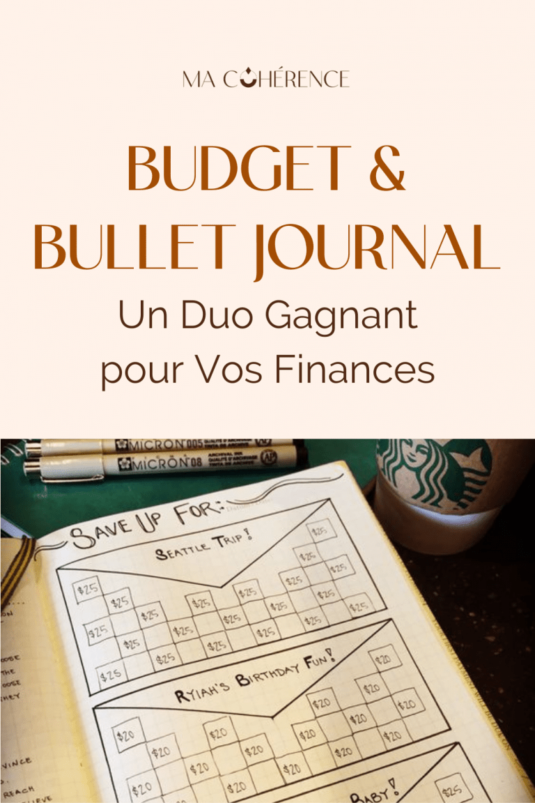 Gérer son Budget dans un Bullet Journal - Ma Cohérence